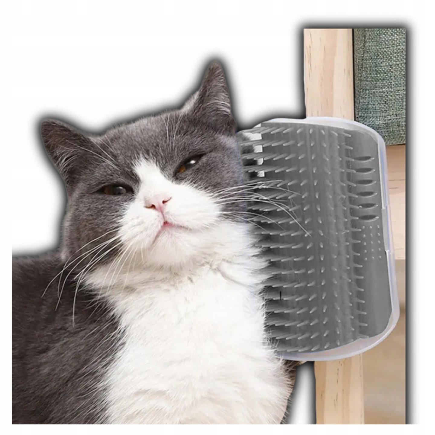 CAT SCRATCHING BRUSH CATNIP SCRATCHER CORNER CATNIP 17310579928 ...