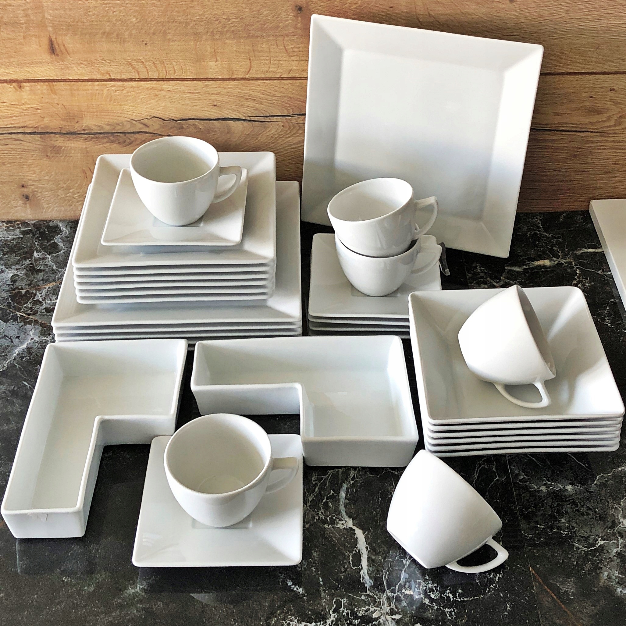 LUBIANA CLASSIC ZESTAW OBIADOWY I KAWOWY 32 EL 6OS (5902581409799 ...