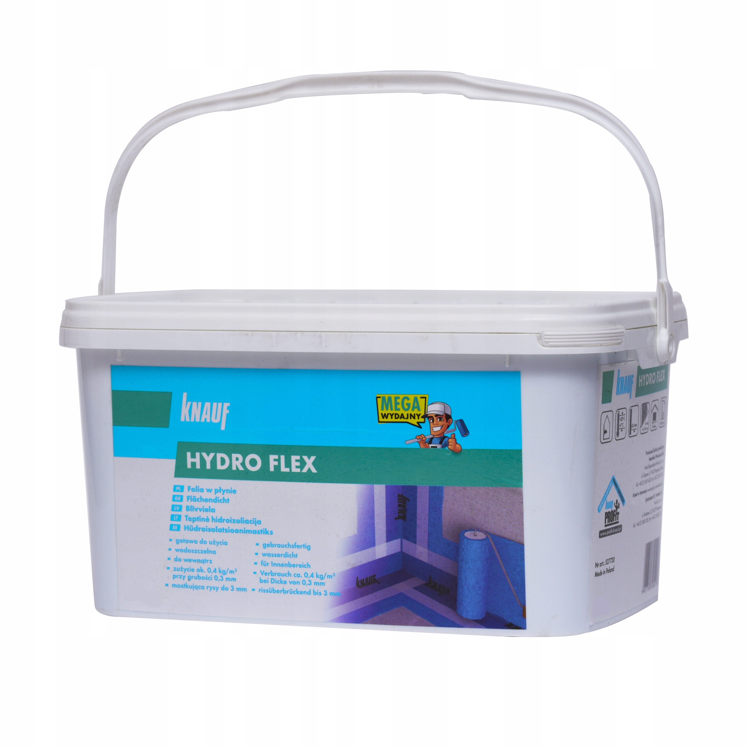 Knauf Hydro Flex folia w płynie do izolacji 2 kg (5901793358000) • Cena ...