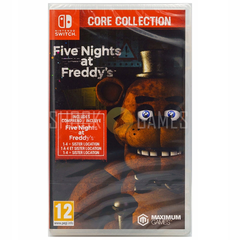 Five Nights at Freddy's: Core Collection Nintendo Switch pudełkowa ...
