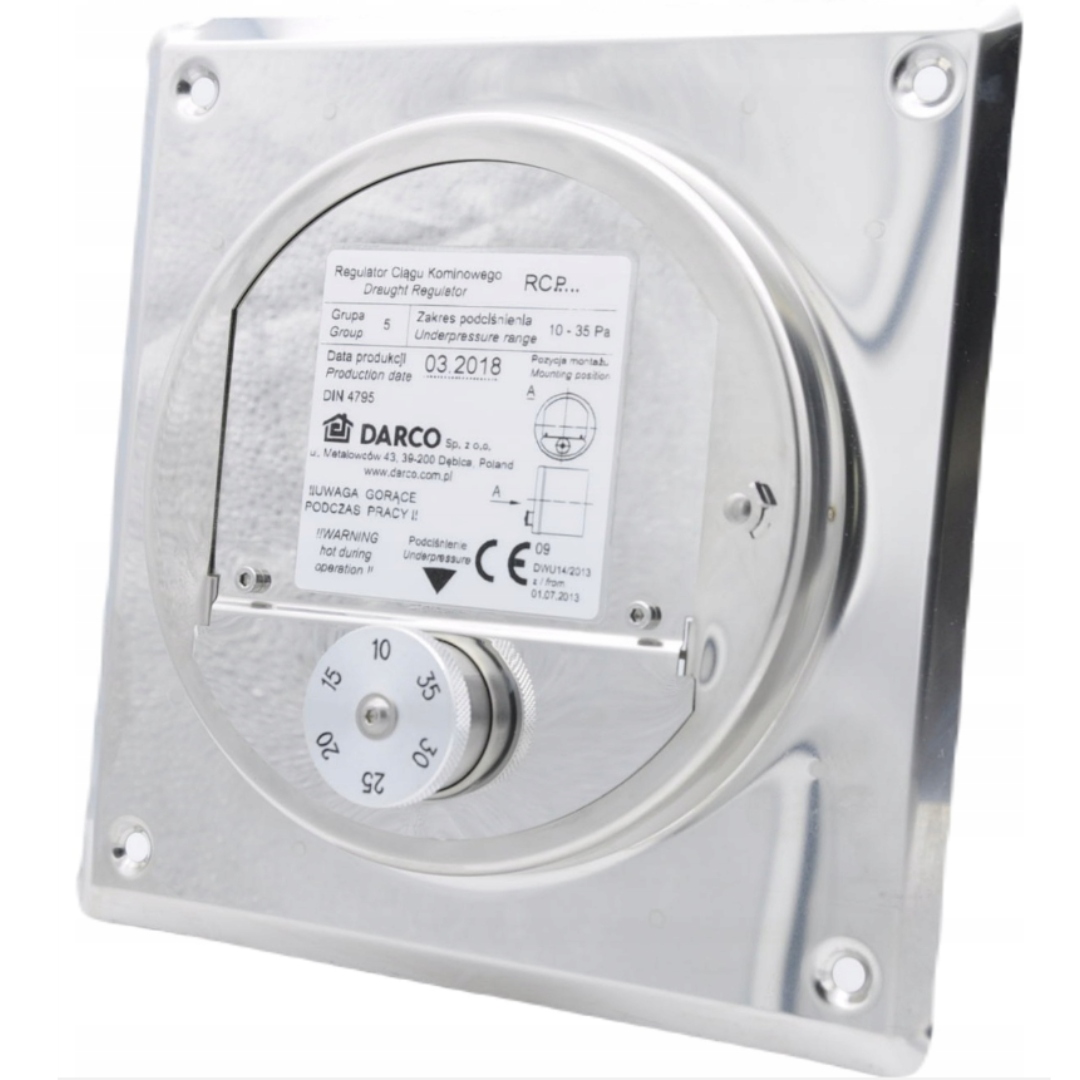 Regulátor komínového ťahu RCP DARCO - Allegro