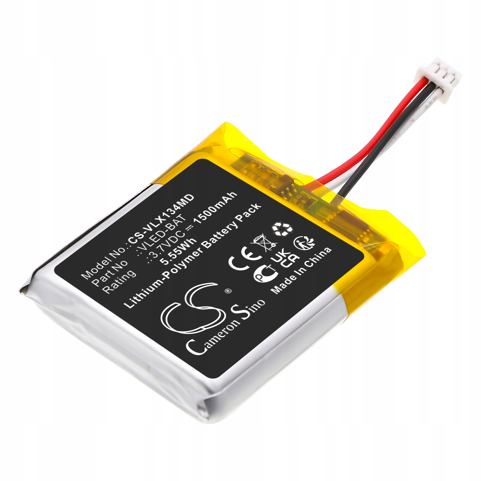 TransLite Veinlite LEDX / VLED-BAT 1500mAh Li-Polymer 3.7V (Cameron ...