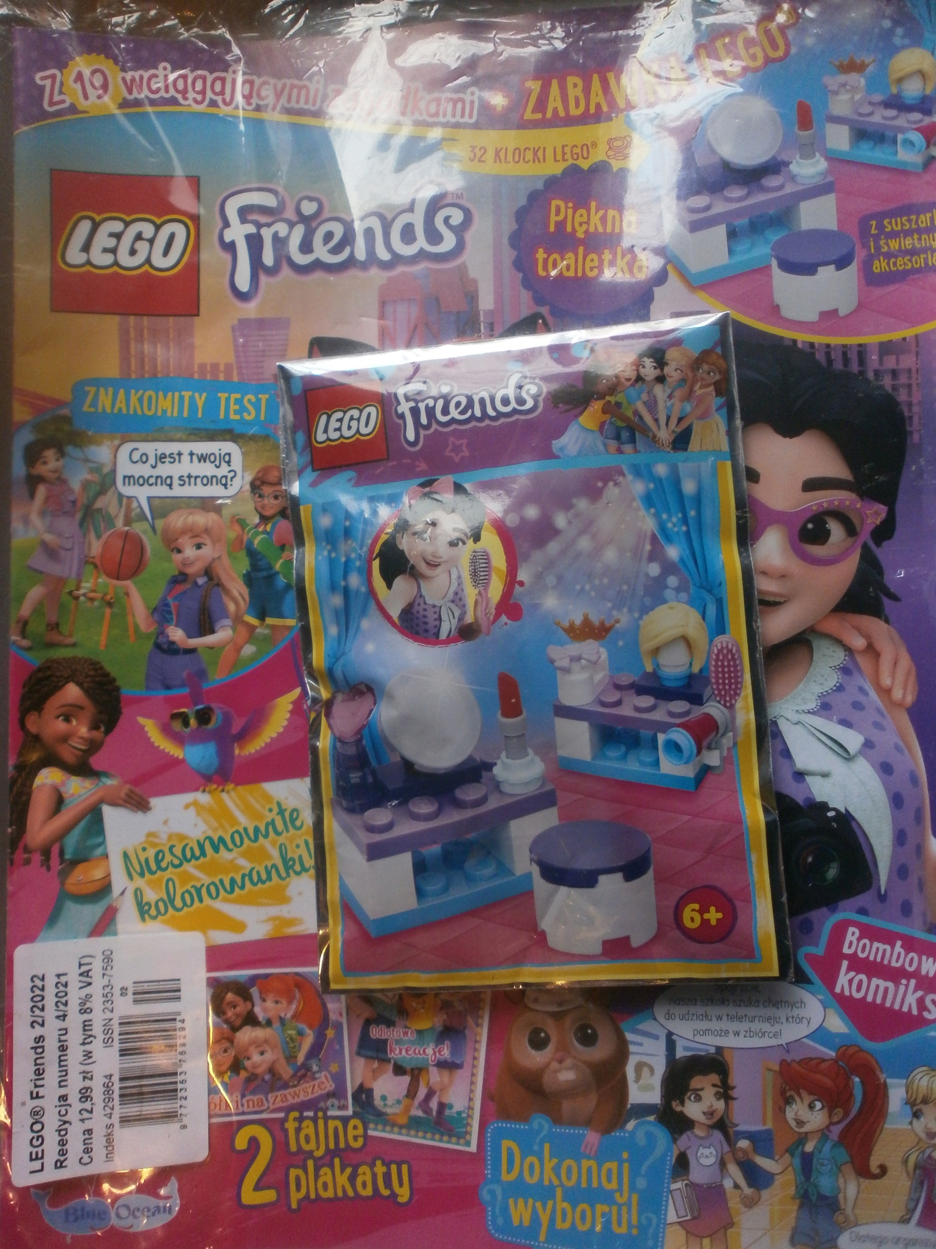 LEGO FRIENDS 4 / 2021 +Piękna toaletka z suszarką (13469391007 ...