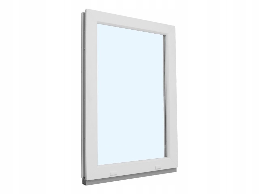 okno pcv fix 600 x 1100 / 60 x 110 cm białe (09) • Cena, Opinie • Okna ...