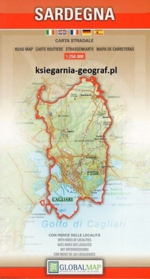 Sardegna mapa samochodowa regionu 1 : 250 000 Praca zbiorowa - 19.90PLN ...