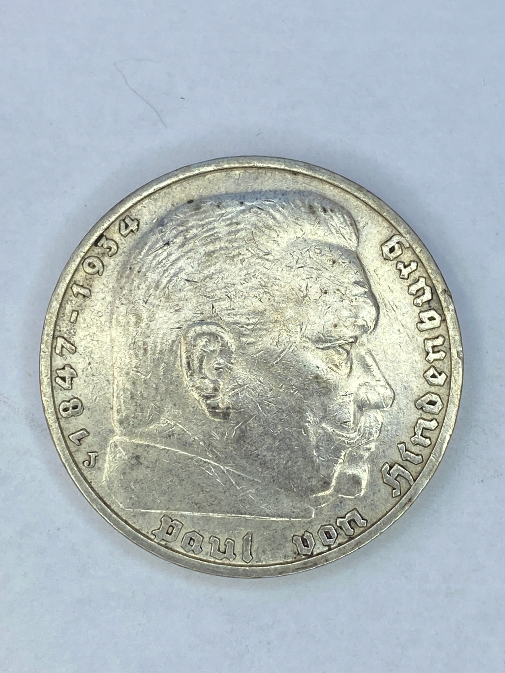 5 Marek 1937, Niemcy, Paul von Hindenburg • Cena, Opinie • Niemcy ...