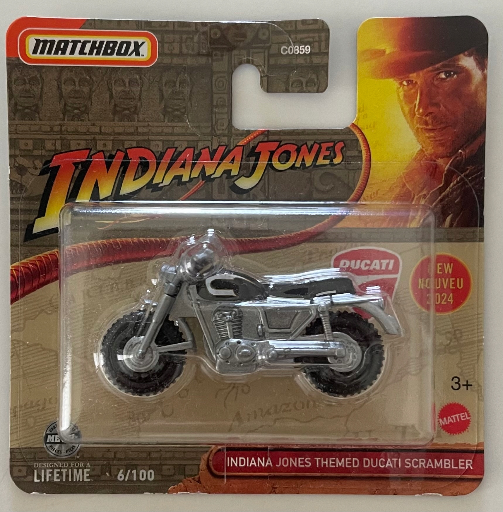 MATCHBOX DUCATI SCRAMBLER INDIANA JONES za 73.00CZK - Allegro