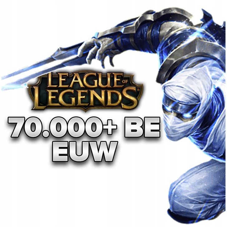 League Of Legends 70k+ BE KONTO LOL EUW UNRANKED - Stan: 29,99 zł ...