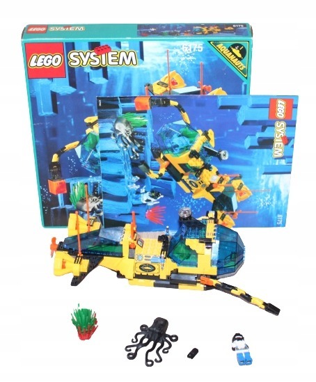 LEGO Aquazone Aquanauts 6175 Crystal Explorer Sub • Opinie - Allegro