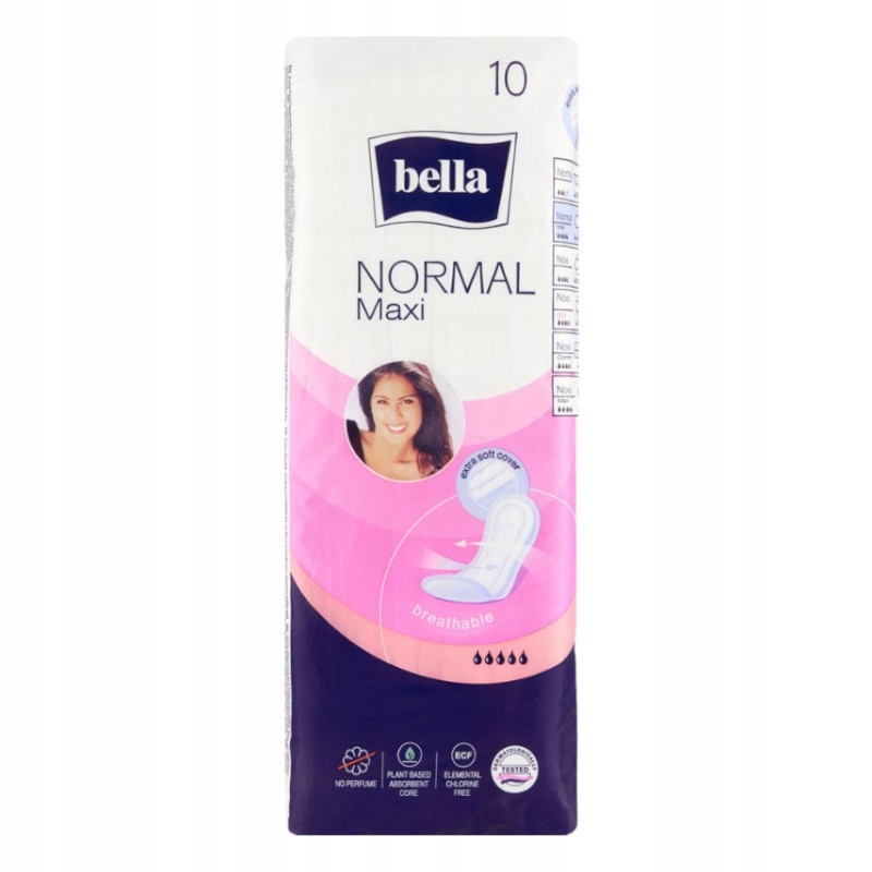 Hygienické vložky Bella bez křidélek 10 ks - Allegro