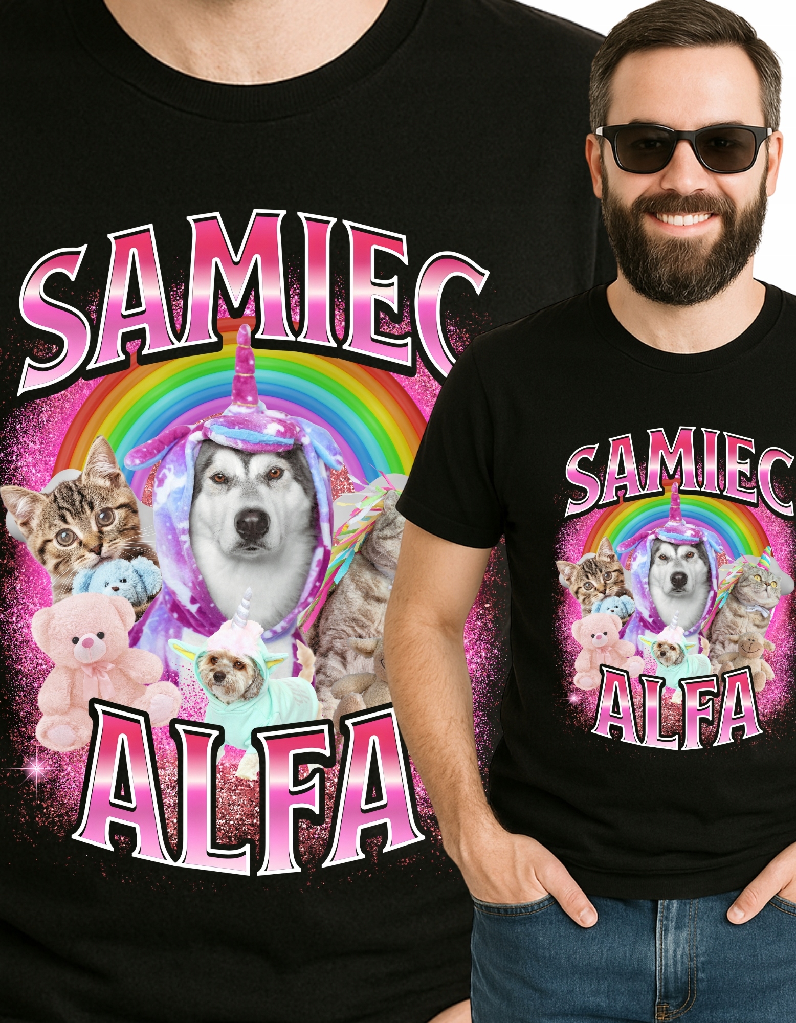 Pánske tričko Vtipné Samec alfa Sigma potlač Pre kamoša meme R-XS A1062 ...