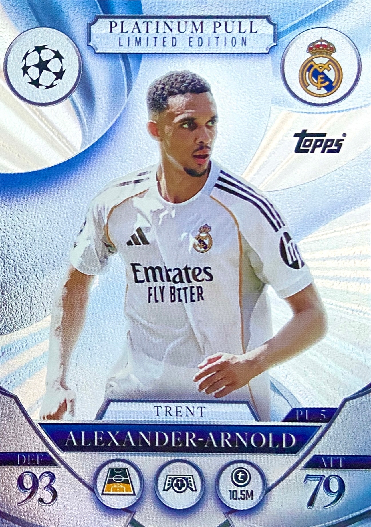 MATCH ATTAX UCL 2025/26 2026 LIMITED PLATINUM PULL PL 5 ALEXANDER-ARNOLD - 17919725729 - Allegro