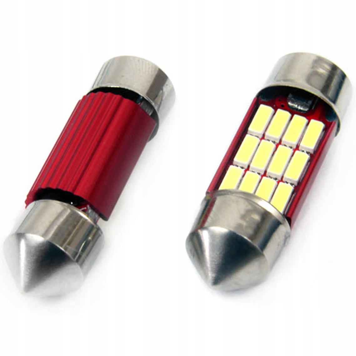 ŻARÓWKI C5W LED SMD CANBUS C10W C3W 12V 24V 31 MM 5903293016312 za z Częstochowa - Allegro ...