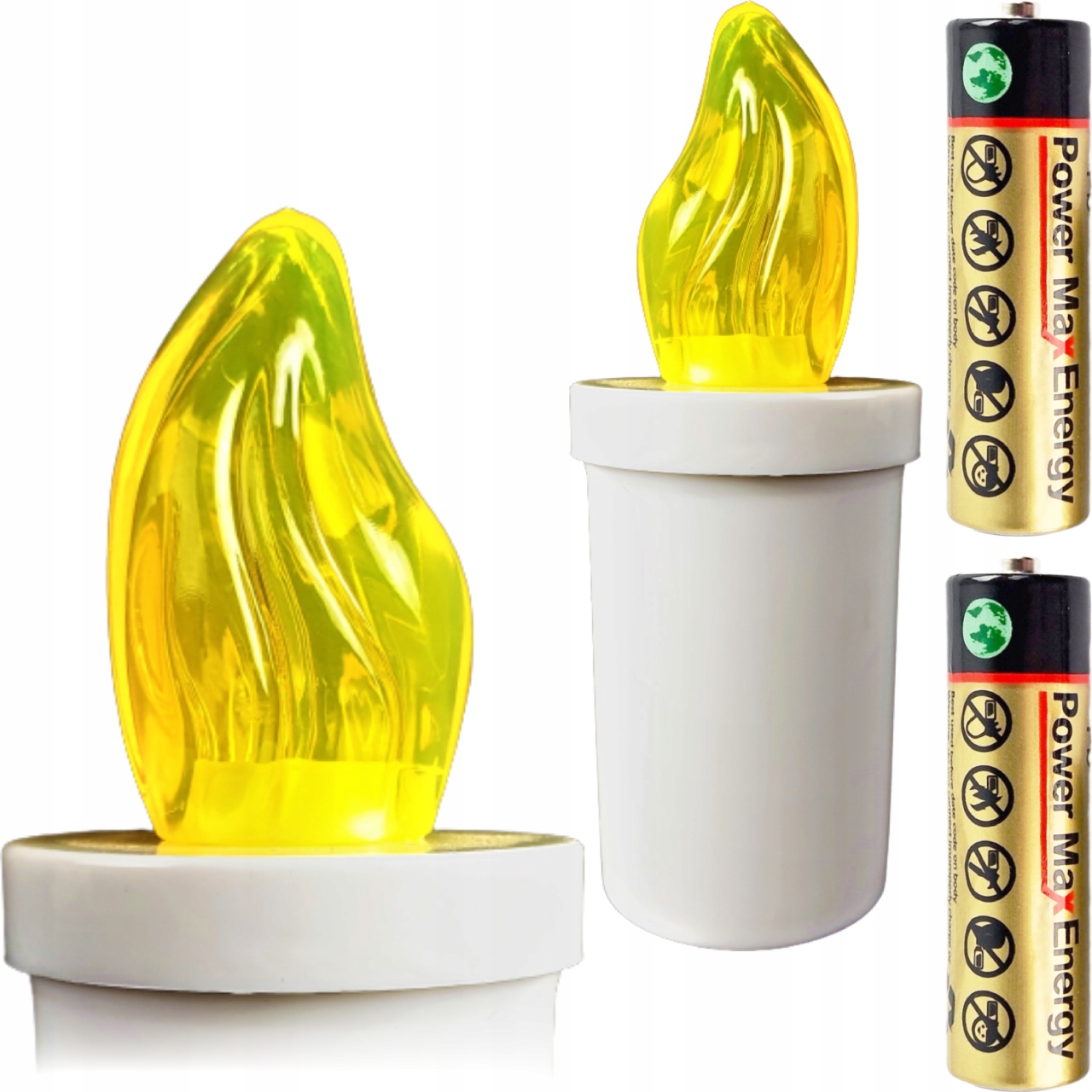 ŻÓŁTY ELEKTRYCZNY WKŁAD LED DO ZNICZY ZNICZA NA BATERIE 11CM DO 90 DNI ... ŻÓŁTY ELEKTRYCZNY WKŁAD LED DO ZNICZY ZNICZA NA BATERIE 11CM DO 90 DNI ...