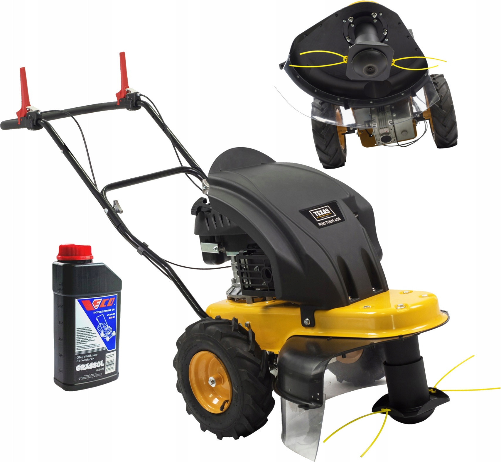 TEXAS KOSIARKA SPALINOWA WYKASZARKA ŻYŁKOWA NAPĘD PRO TRIM 600TR 60cm ...