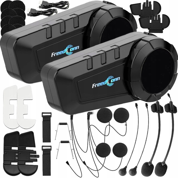 Interkom motocyklowy FreedConn KY-PRO czarny 5903815492358 za 505.00PLN ...