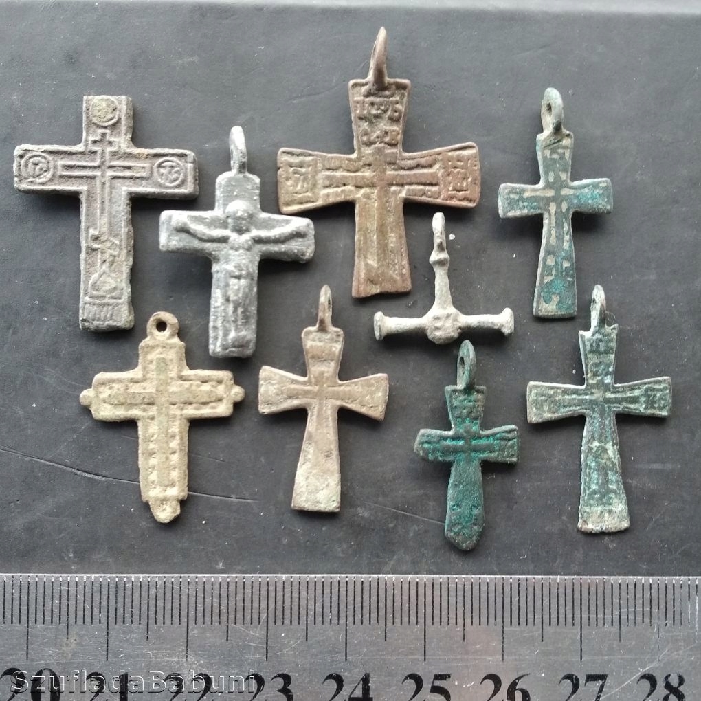 9 x bardzo stary święty krzyżyk krzyże • Cena, Opinie • Krzyżyki ...