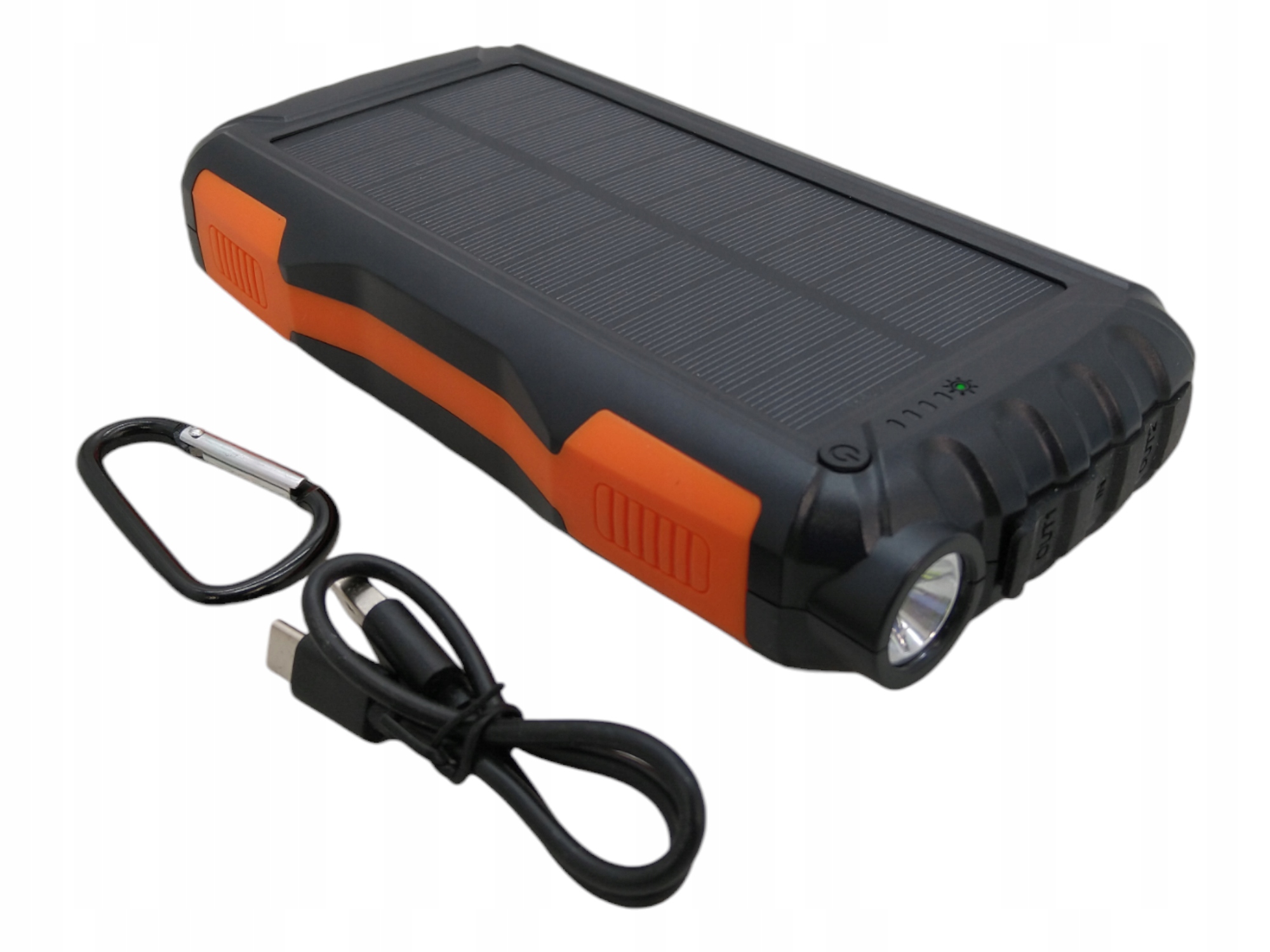PowerBank Solarna Ładowarka 42800 mAh czarny - Sklep, Opinie, Cena w ...