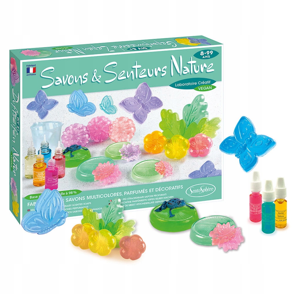 SENTOSPHERE Zestaw do robienia mydełek Natura (3373910002240) • Cena, Opinie • Prace ręczne ...