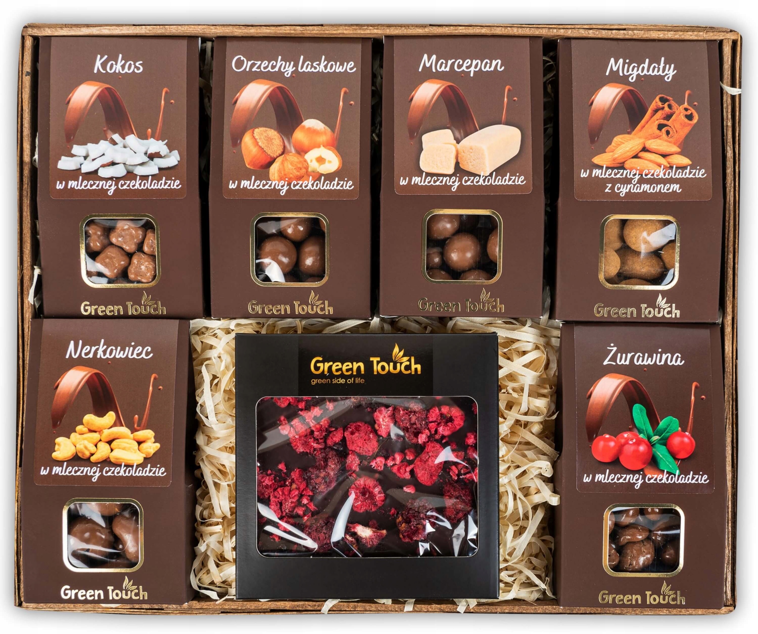 VELKÝ DÁRKOVÝ KOŠ, sada prémiových čokolád za 984.00CZK - Allegro