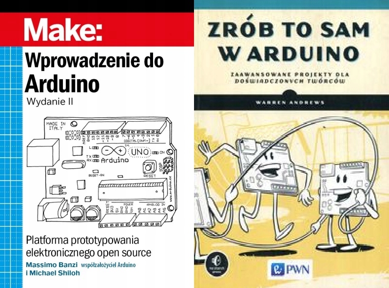 Wprowadzenie do Arduino + Zrób to sam z Arduino (13538836399) | Książka Allegro