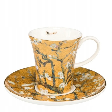 Šálka na espresso Almond Tree Gold 100ml Vincent van Gogh Goebel ...