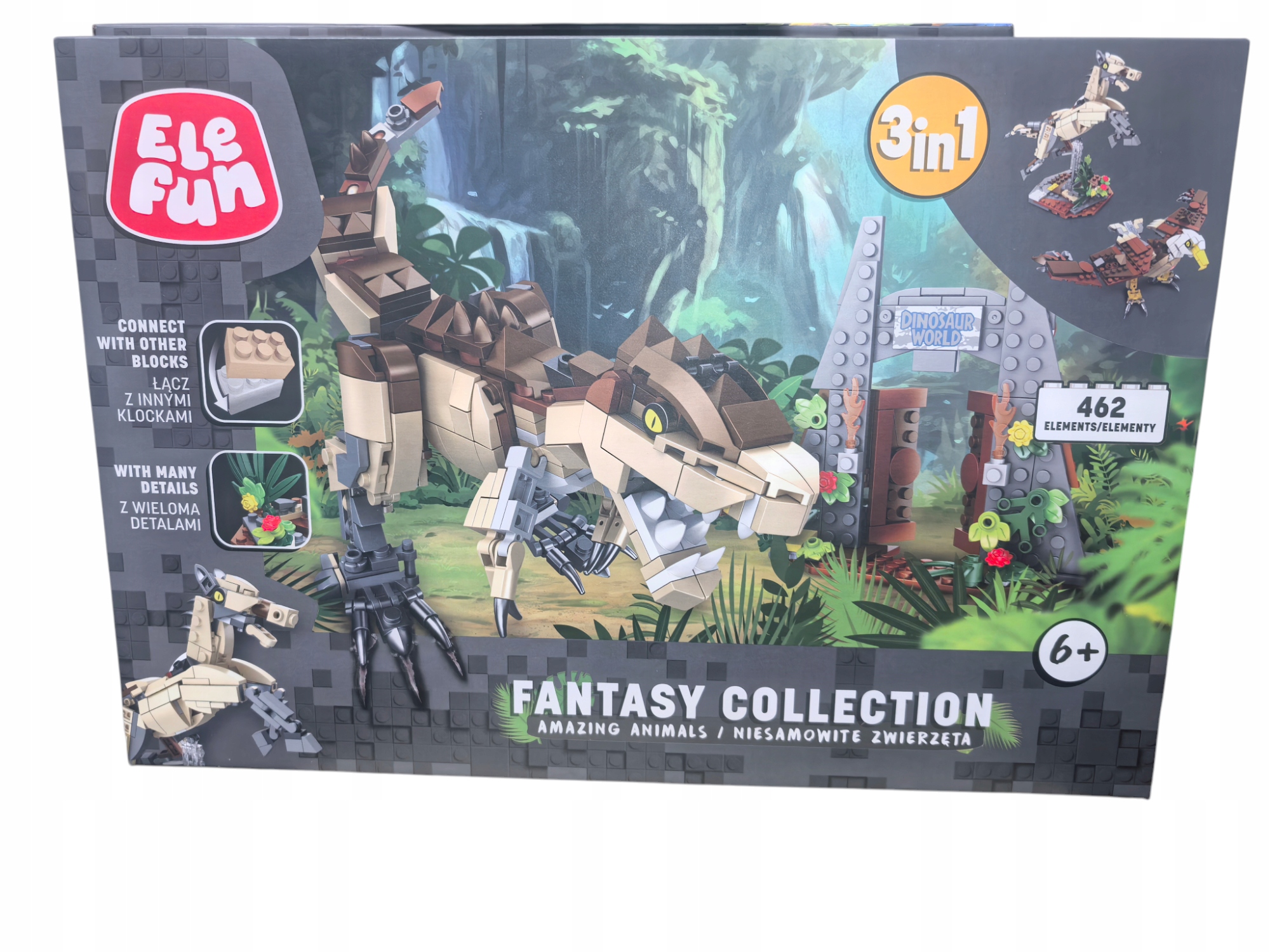 Klocki Ele fun niesamowite zwierzęta dinozaur - porównaj ceny - Allegro.pl
