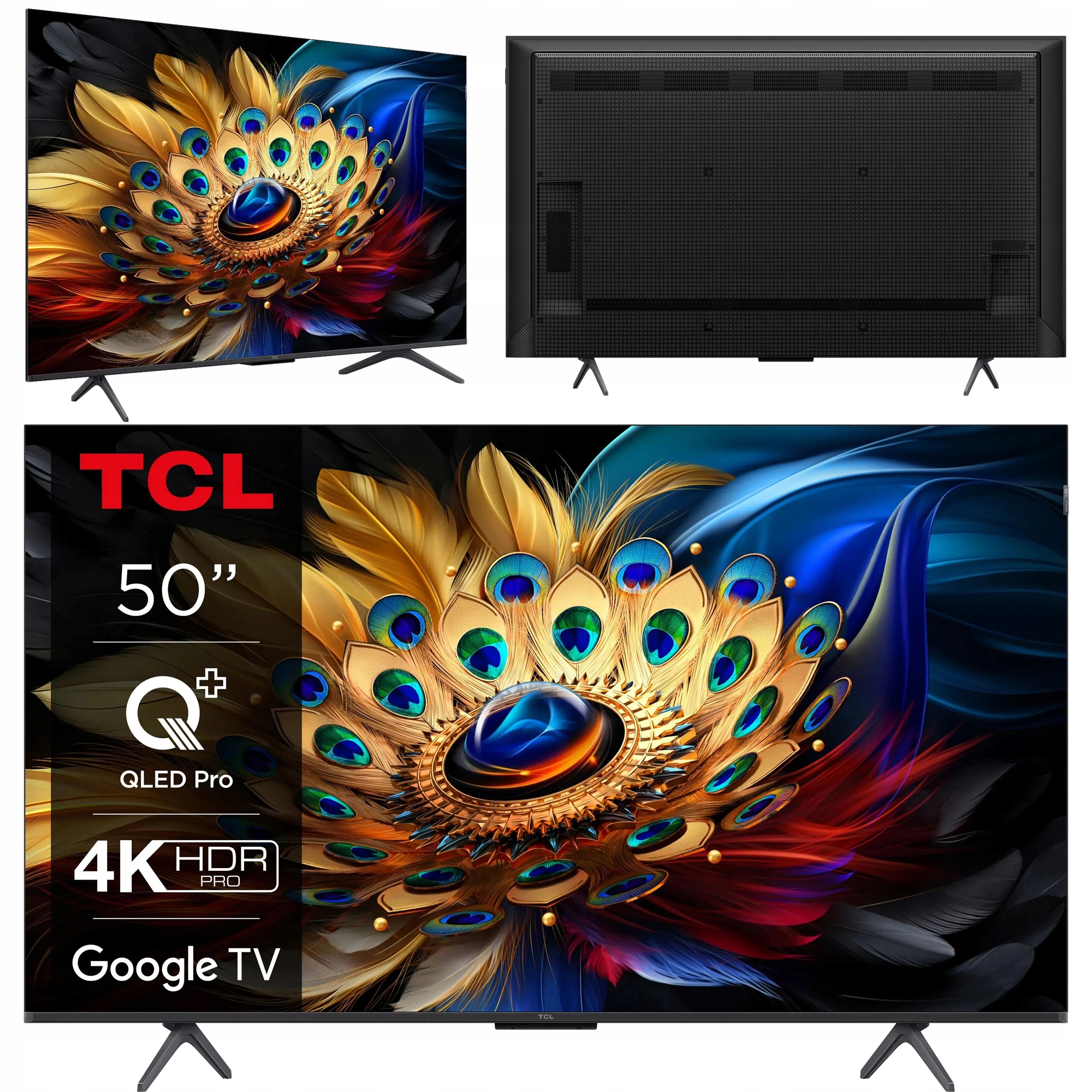 QLED televize TCL 50C655 50" 4K UHD černá - Allegro
