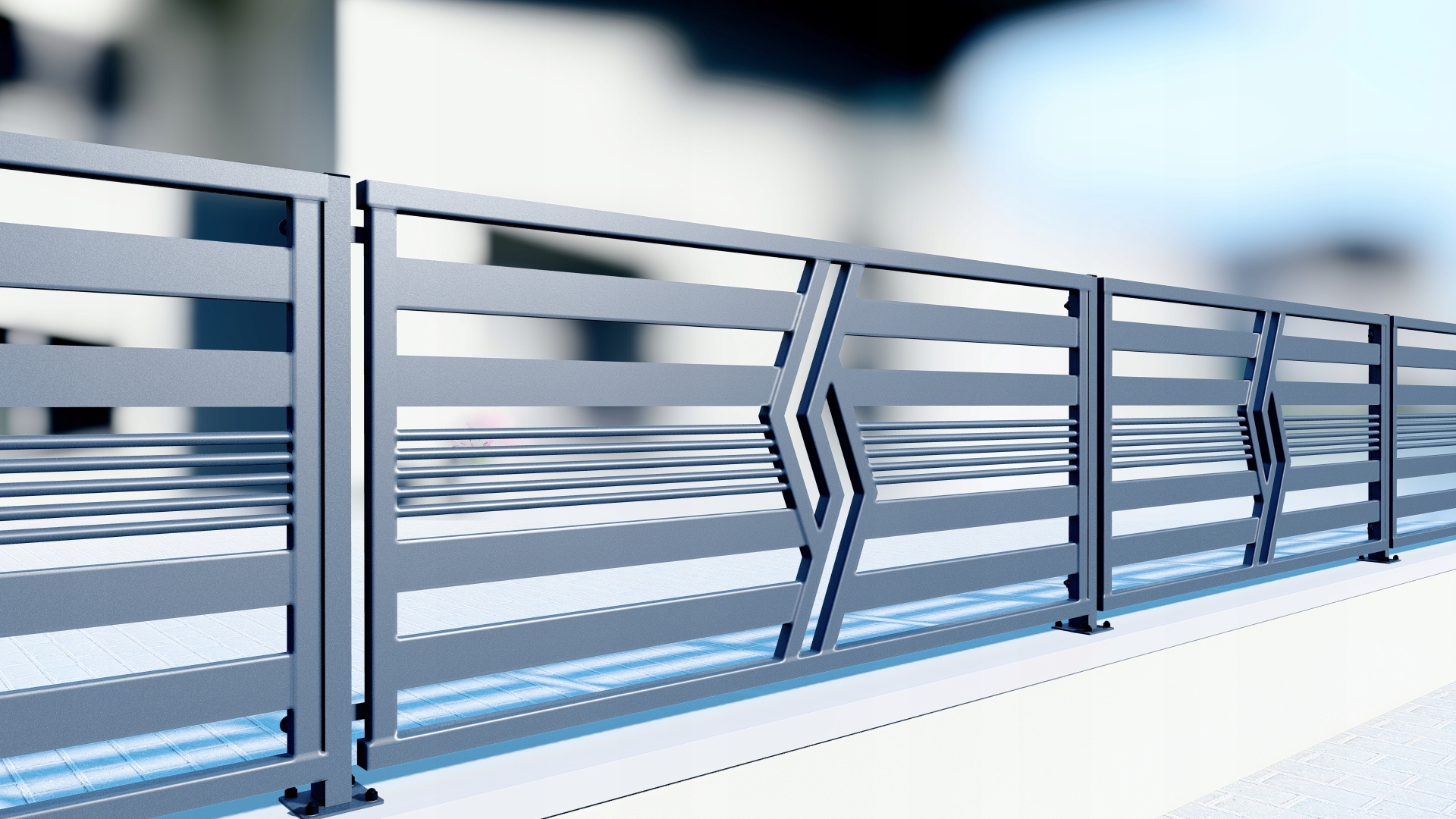 ogrodzenia nowoczesne panelowe płoty Gobe • Cena, Opinie • Przęsła ...