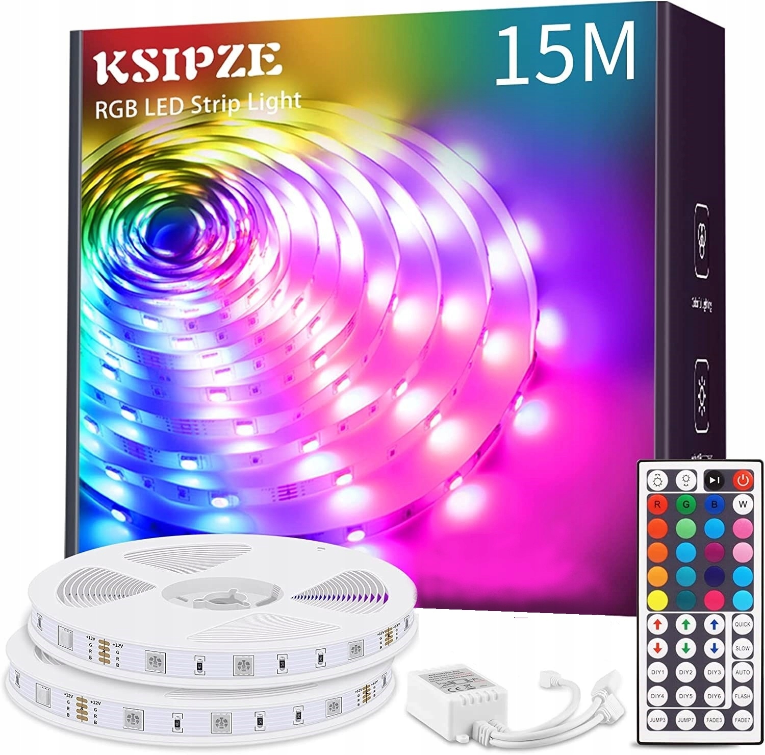 TAŚMA LED RGB 15M PILOT KSIPZE (08H1Z5B) • Cena, Opinie • Taśmy LED ...