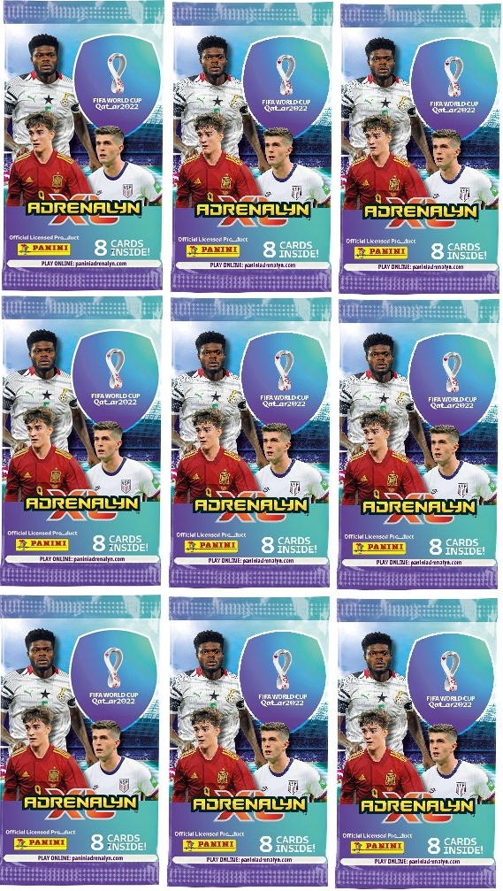 Panini Adrenalyn XL FIFA World Cup Qatar 2022 Saszetka Karty piłkarskie ... Panini Adrenalyn XL FIFA World Cup Qatar 2022 Saszetka Karty piłkarskie ...