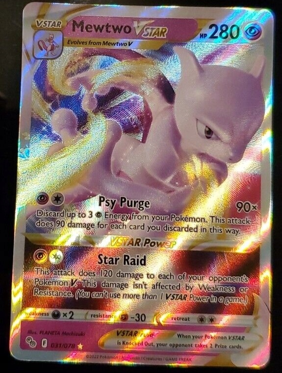 Pokemon Mewtwo V Star - Niska cena na Allegro
