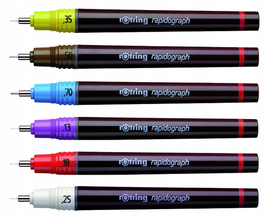Rapidograf Rotring - Niska cena na Allegro.pl