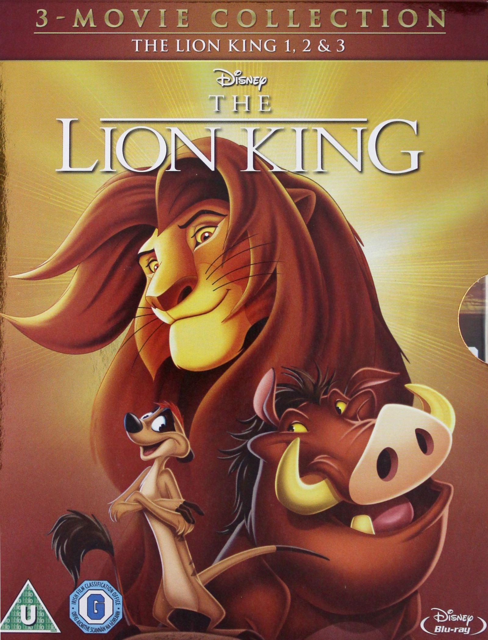 Lion King Triplepack (Król Lew 1-3) (Disney) (Król Lew 1-3) płyta Blu ...
