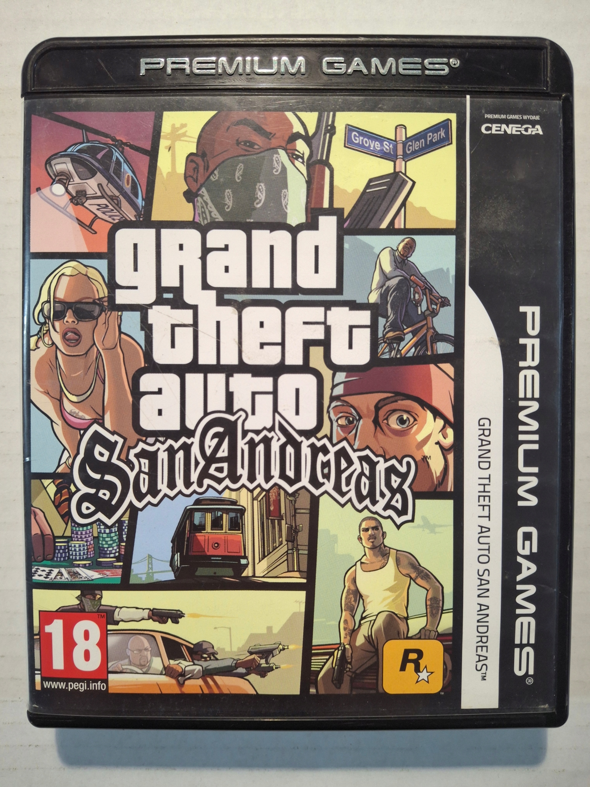 GRAND THEFT AUTO GTA: SAN ANDREAS - polskie wydanie N Premium Games PL ...