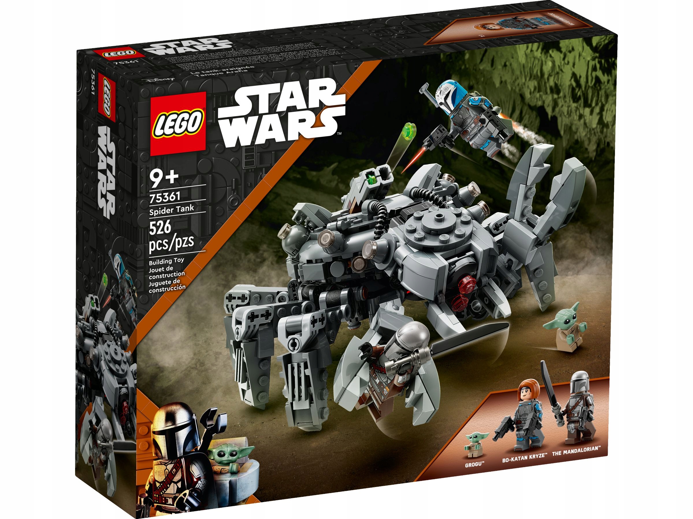 LEGO 75361 STAR WARS – PAVOUČÍ TANK za 1592.00CZK - Allegro