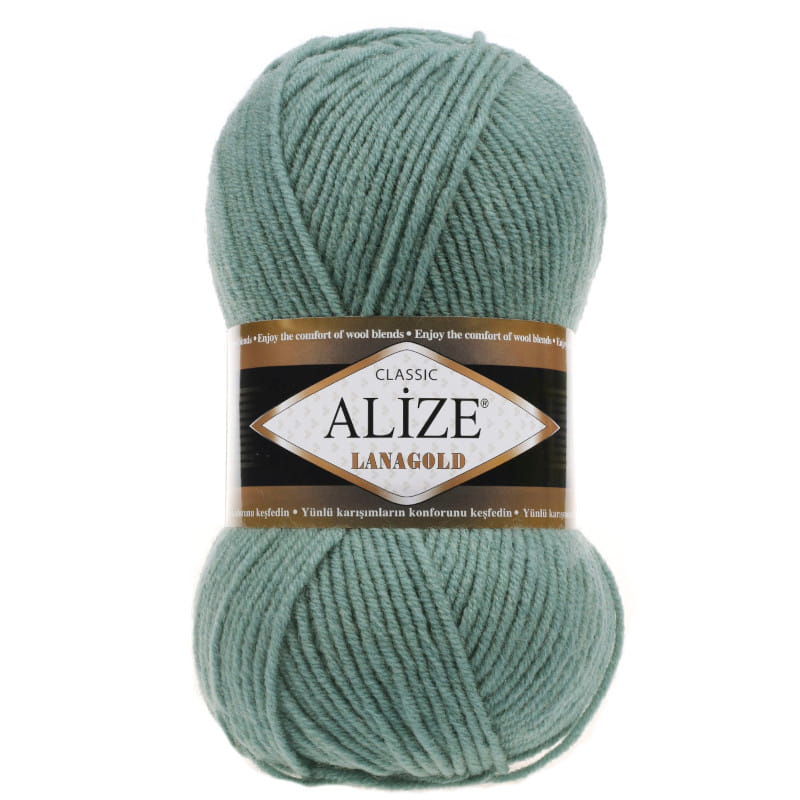 Alize Lanagold 386 - lazurowy (8697678039726) • Cena, Opinie • Włóczki ...