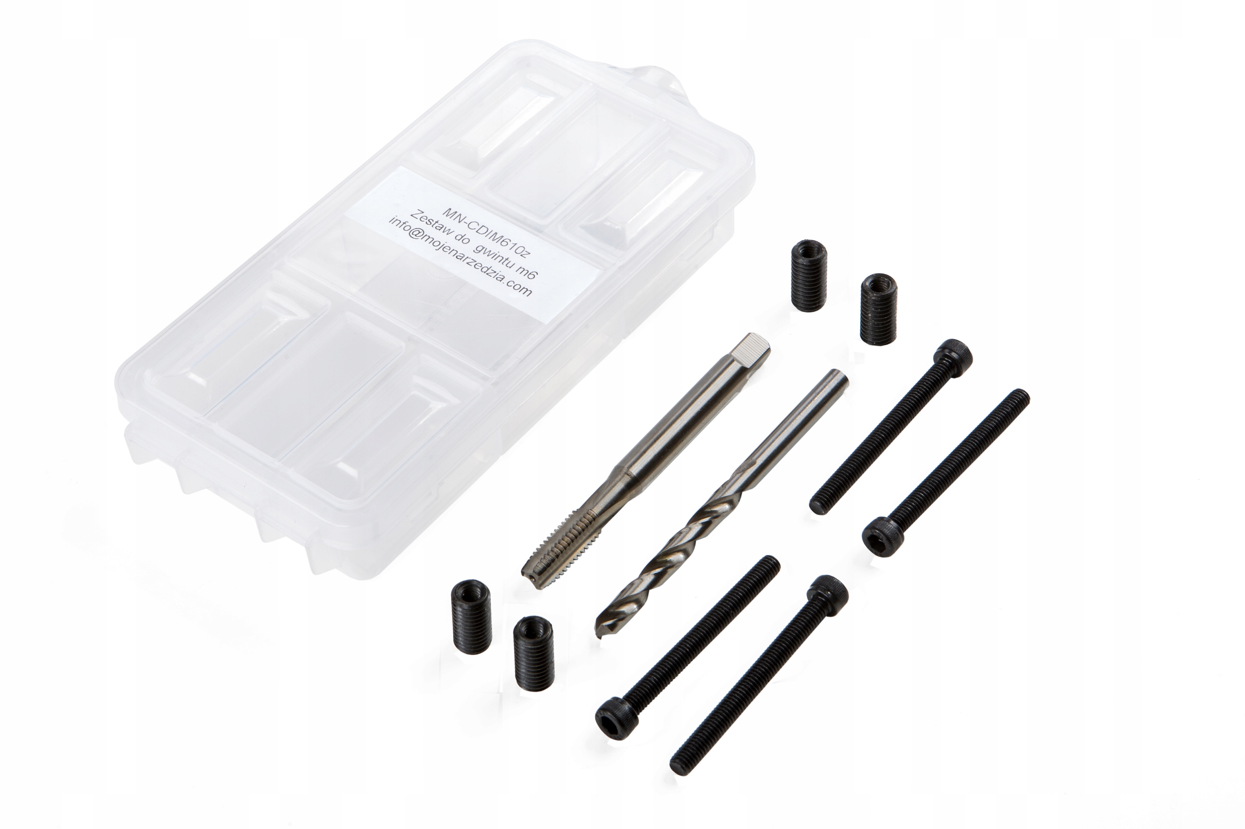 Zestaw do naprawy gwintu M6 X1.MM TULEJKA 5907601233163 za 151.67PLN z Poznań - Allegro ...