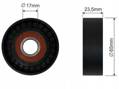 ROLKA NAPINACZA PASKA M-V FIAT PUNTO II STILO FT44521 za 23,49 zł z ...