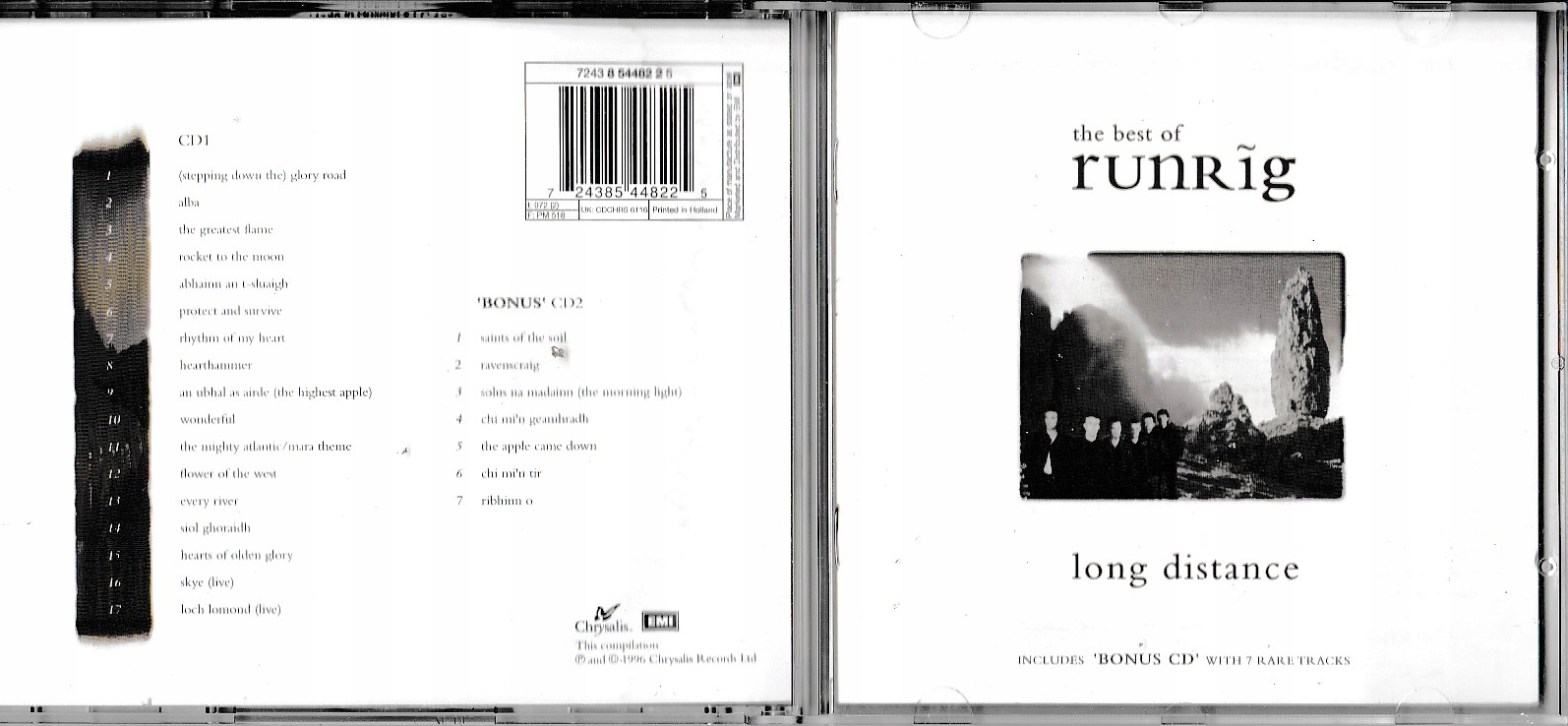 Płyta 2 CD Runrig - The Best Of Long Distance 1990 I Wydanie Greatest ...