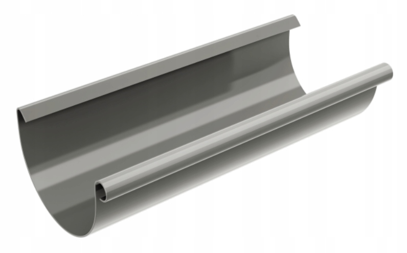 Rynna 125mm Ocean Cellfast SZARY POPIEL dł. 4m (5902241611692) • Cena ...