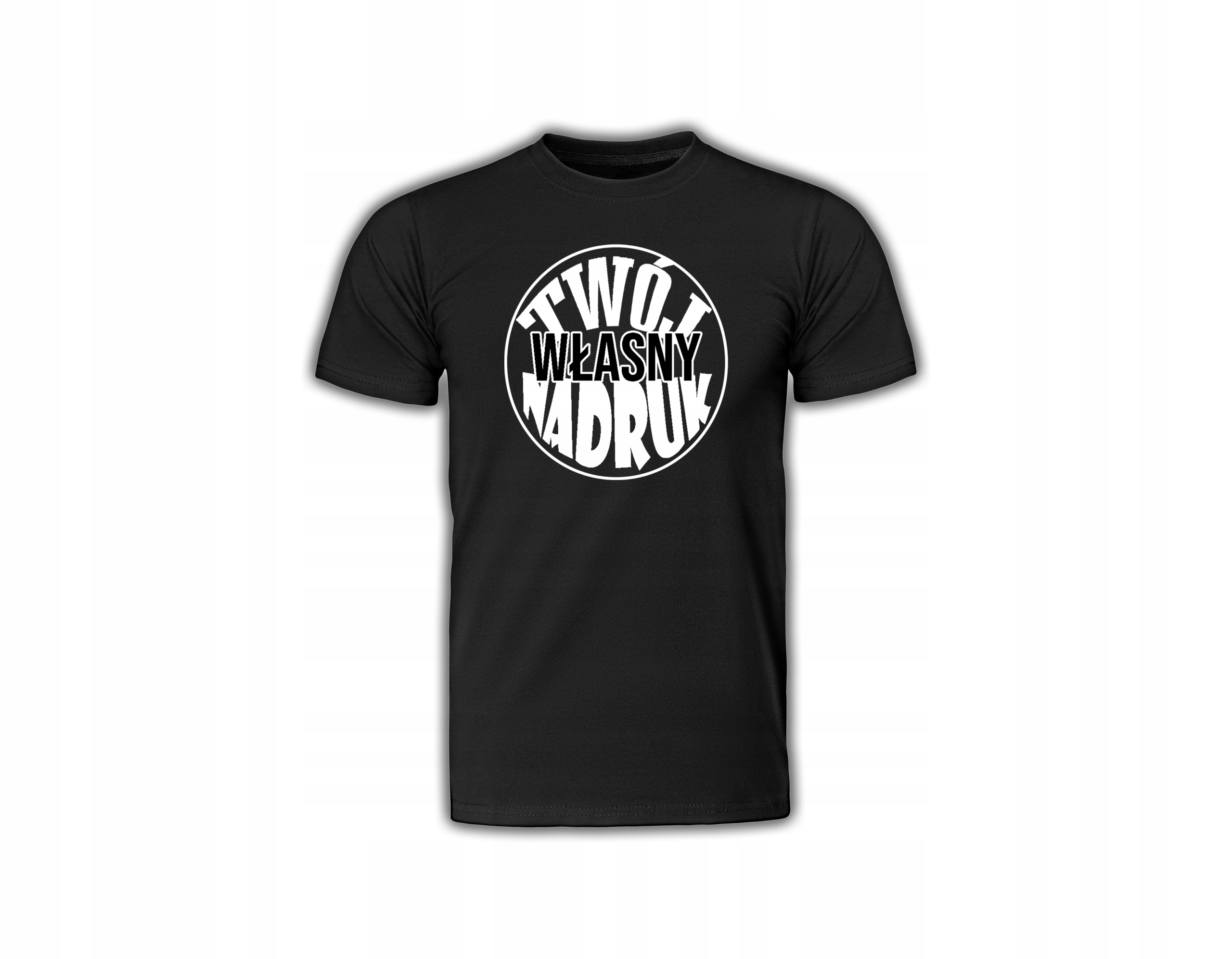 KOSZULKA Z TWOIM WŁASNYM LOGO NADRUKIEM NAPISEM JHK 190g PREMIUM XL • Cena, Opinie • T-shirty ...