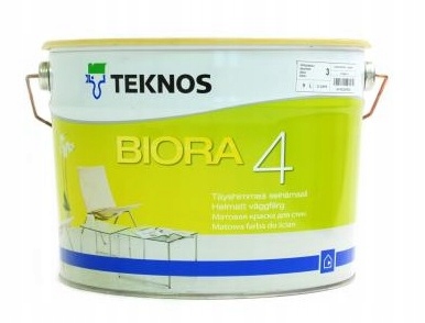 Farba akrylowa do betonu, ścienna Teknos 9 l (6414620498903) • Cena ...