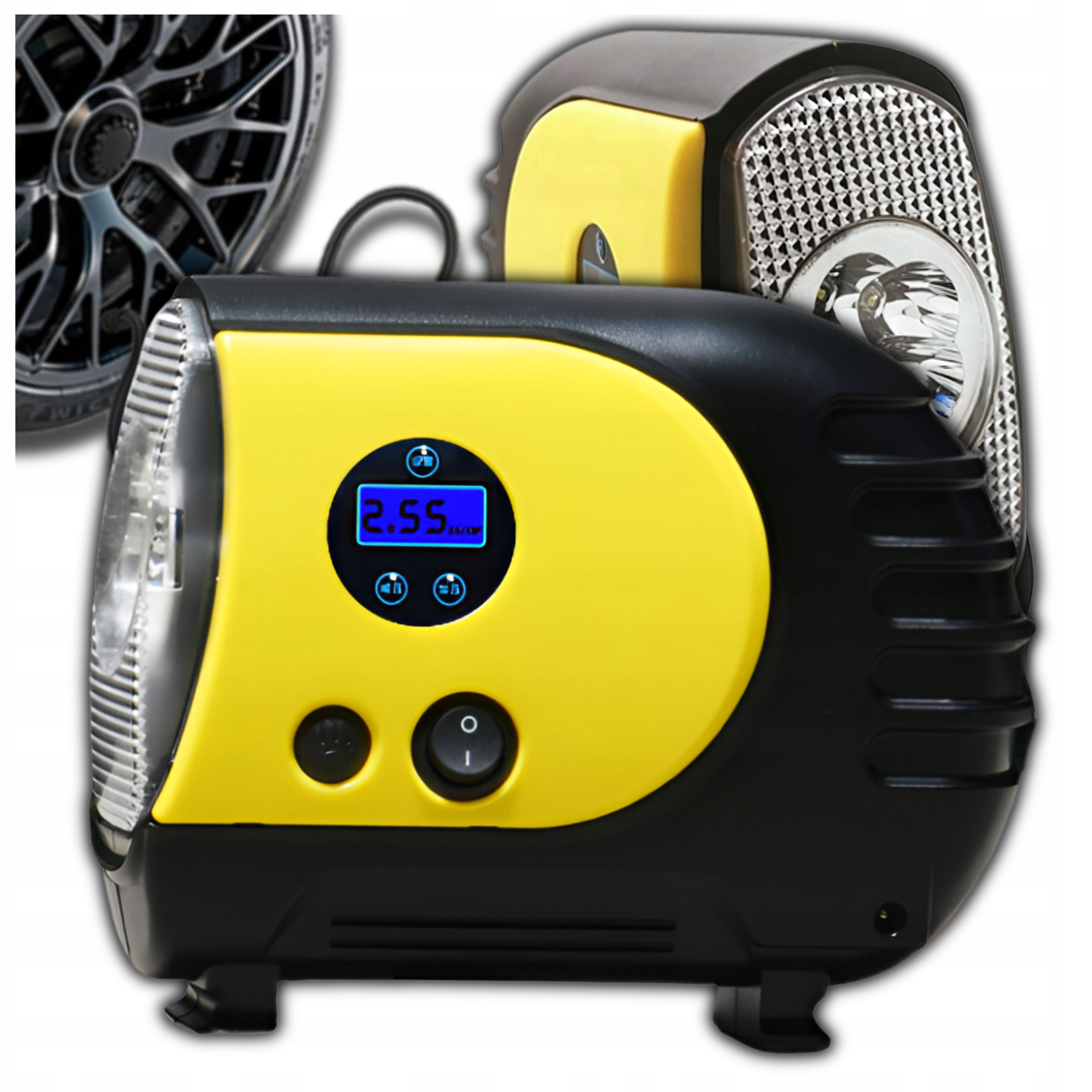 KOMPRESOR DO AUTA S LED LAMPOU BATERIE 120W - Allegro