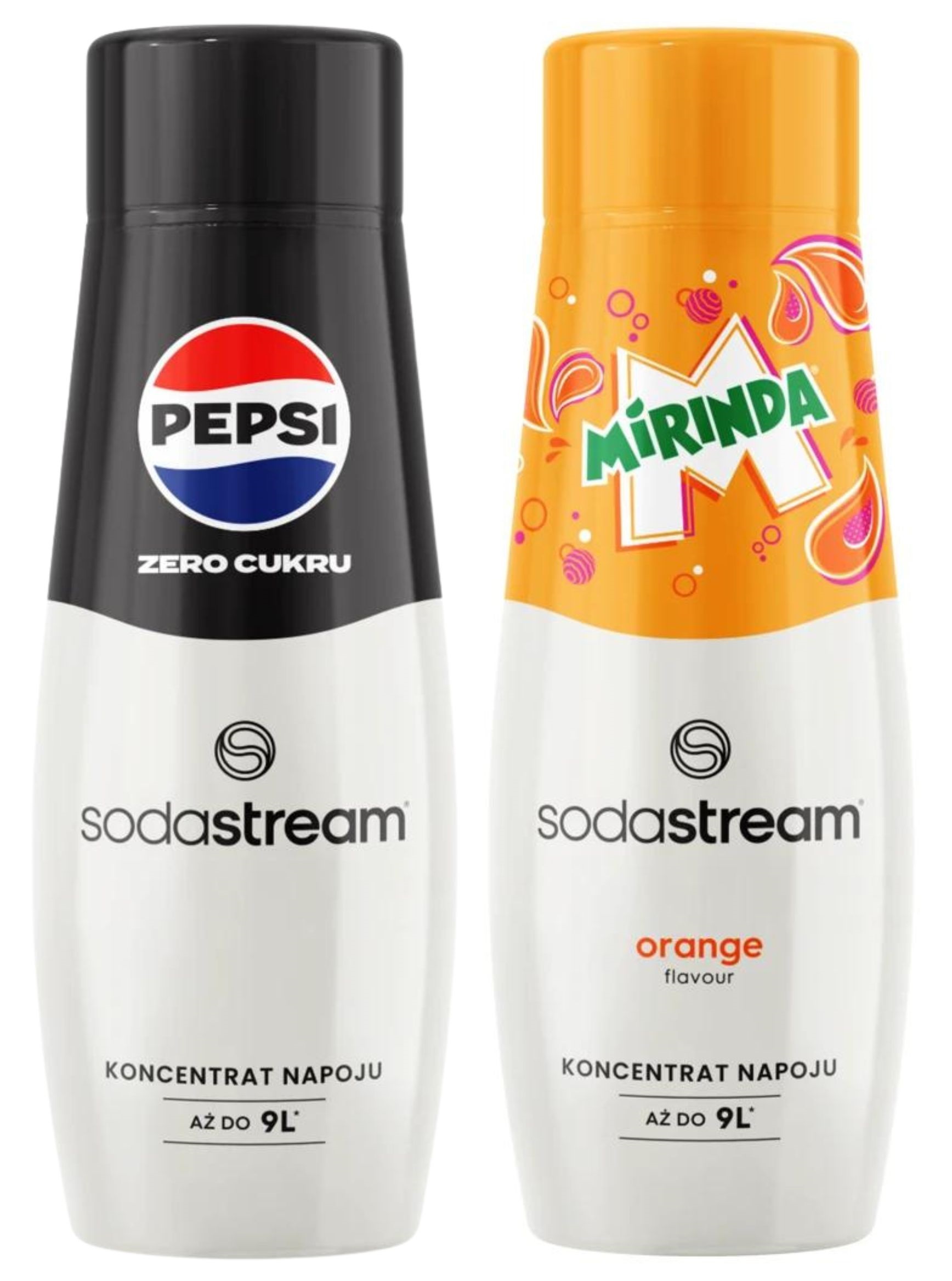 Syropy saturatora Sodastream Pepsi Max Mirinda x 2 - Sklep, Opinie ...