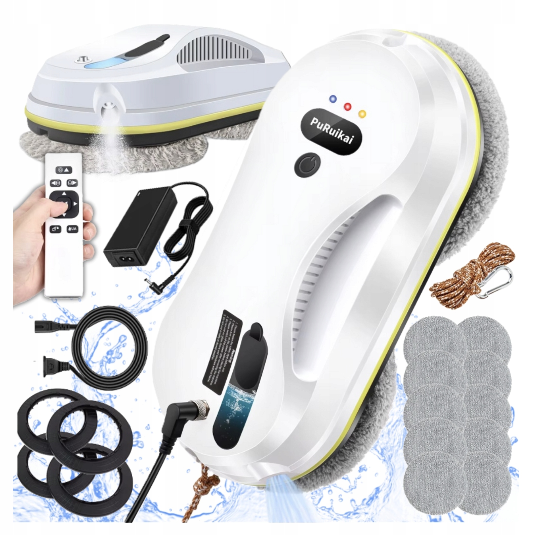 Inteligentny Robot do Mycia Okien Szyb Luster AUTO-SPRYSKIWACZ Myjka ...