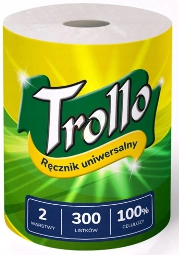 Trollo Ręcznik Papierowy Jumbo 100% Celuloza 2w. (5907483482994) • Cena ...