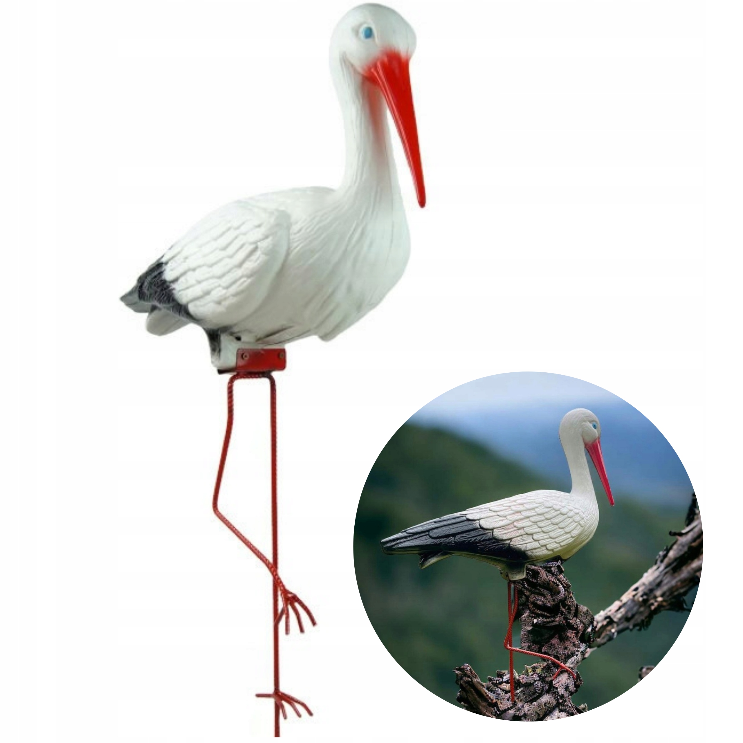 Bociany Ozdoby Ogrodu - Niska cena na Allegro