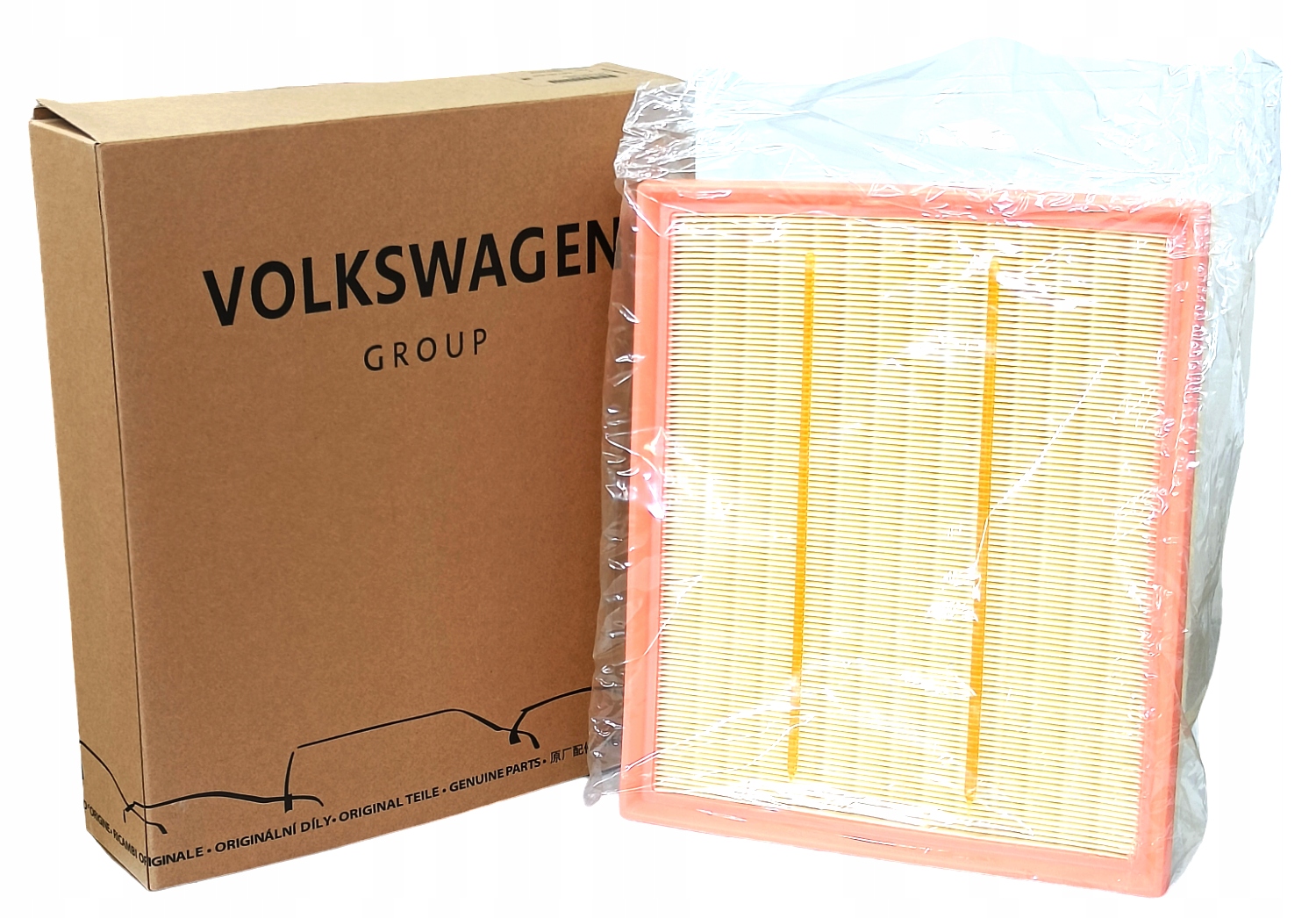 Filtr powietrza wkład VW Crafter MAN TGE ORYGINAŁ za 86.99PLN z Sieradz ...