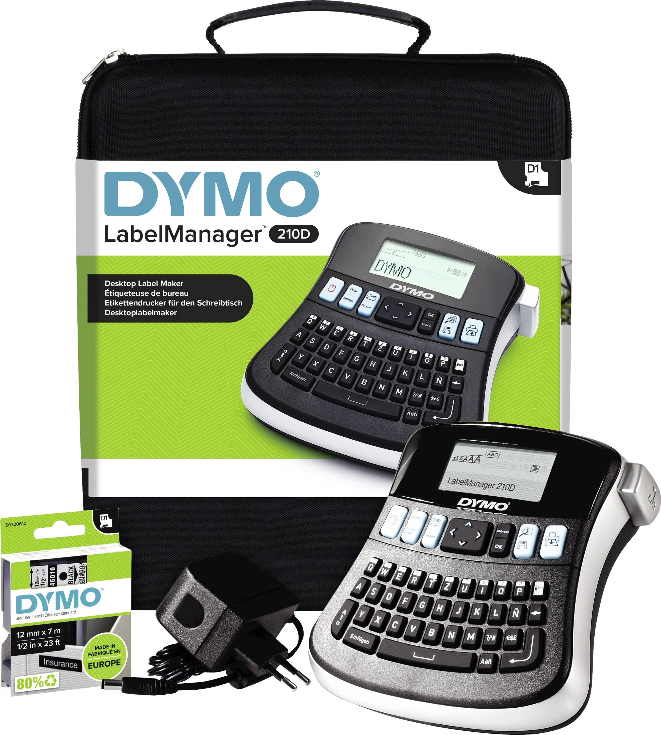 Drukarka do etykiet Dymo Label Manager 210D • Cena, Opinie - Allegro